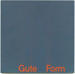 Modernism101.com | GUTE FORM. London: The Council of Industrial Design ...