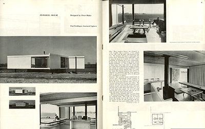 Modernism101.com | ARTS AND ARCHITECTURE, June 1955. Pinwheel House ...