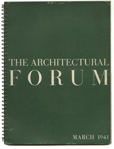 Modernism101.com | ARCHITECTURAL FORUM, March 1941. The Alan I W Frank ...