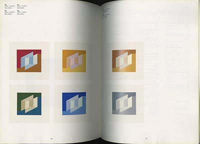 Modernism101.com | ALBERS, Josef.: JOSEF ALBERS AUTONOMOUS COLOR. Fukishama, Japan: Center for ...
